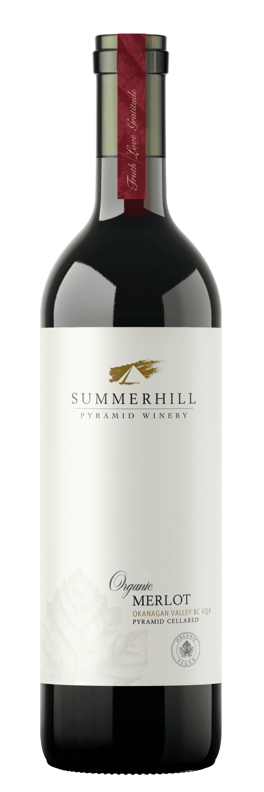 Merlot 2021 Organic | Summerhill Pyramid Winery